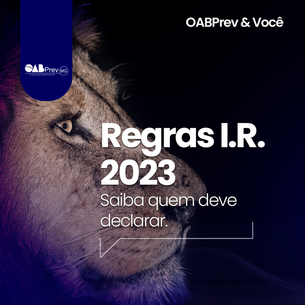 Regras para o I.R. 2023 - OAB Prev
